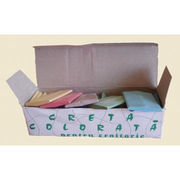 Creta croitorie colorata, cutie 25 buc - Masina cusut-brodat ate ...