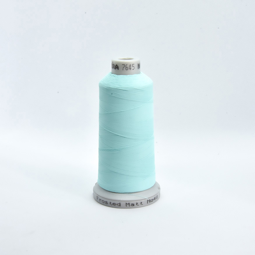 Ata de brodat mata Frosted Madeira 7645, finetea 40, con 1000 metri ...