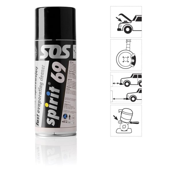 SPIRIT 69 - SPRAY BRAKE CLEANER 400 ML - Masina cusut-brodat ate ...